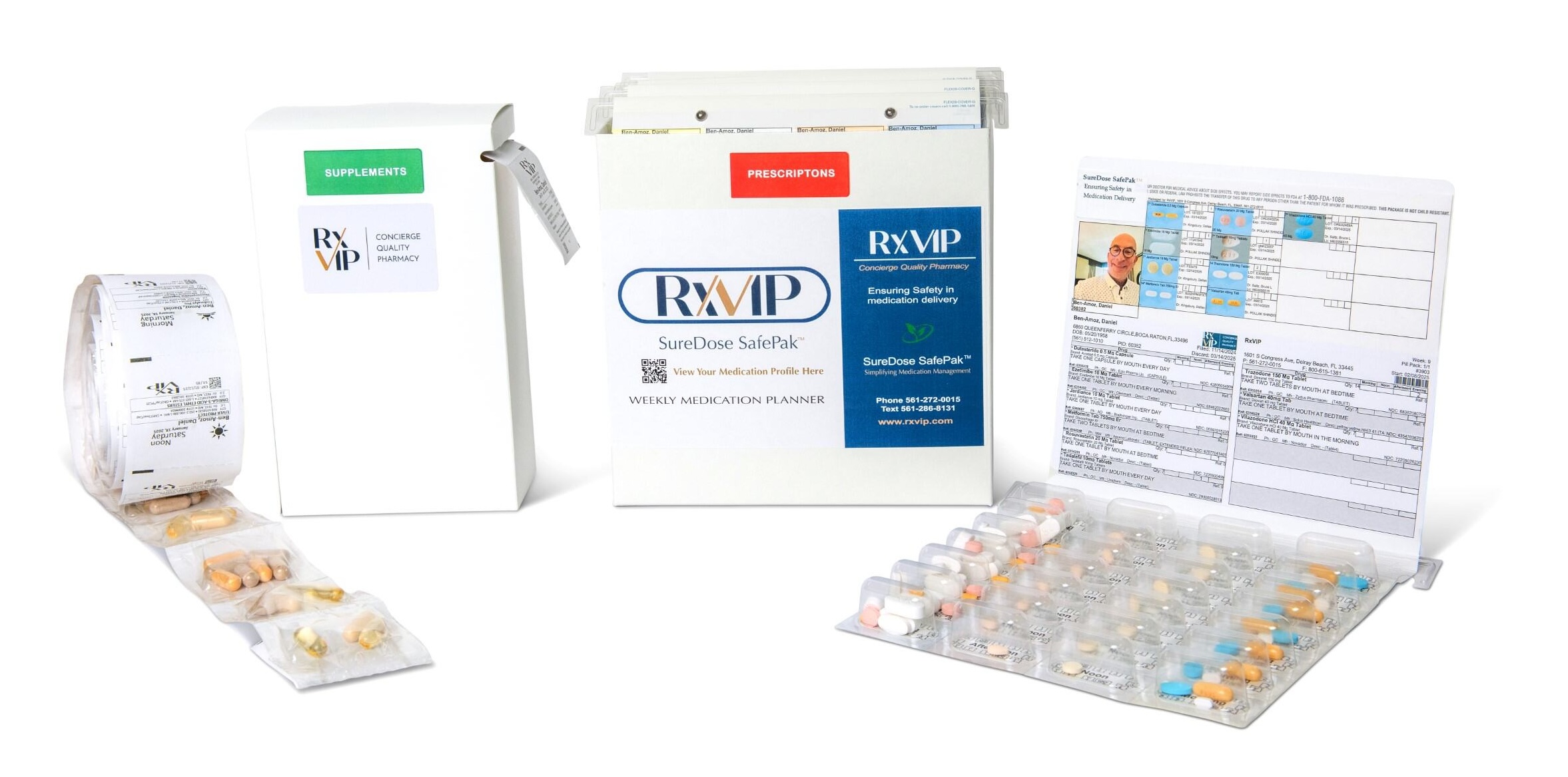 SureDose SafePak™: Advanced Medication Packaging System by RxVIP